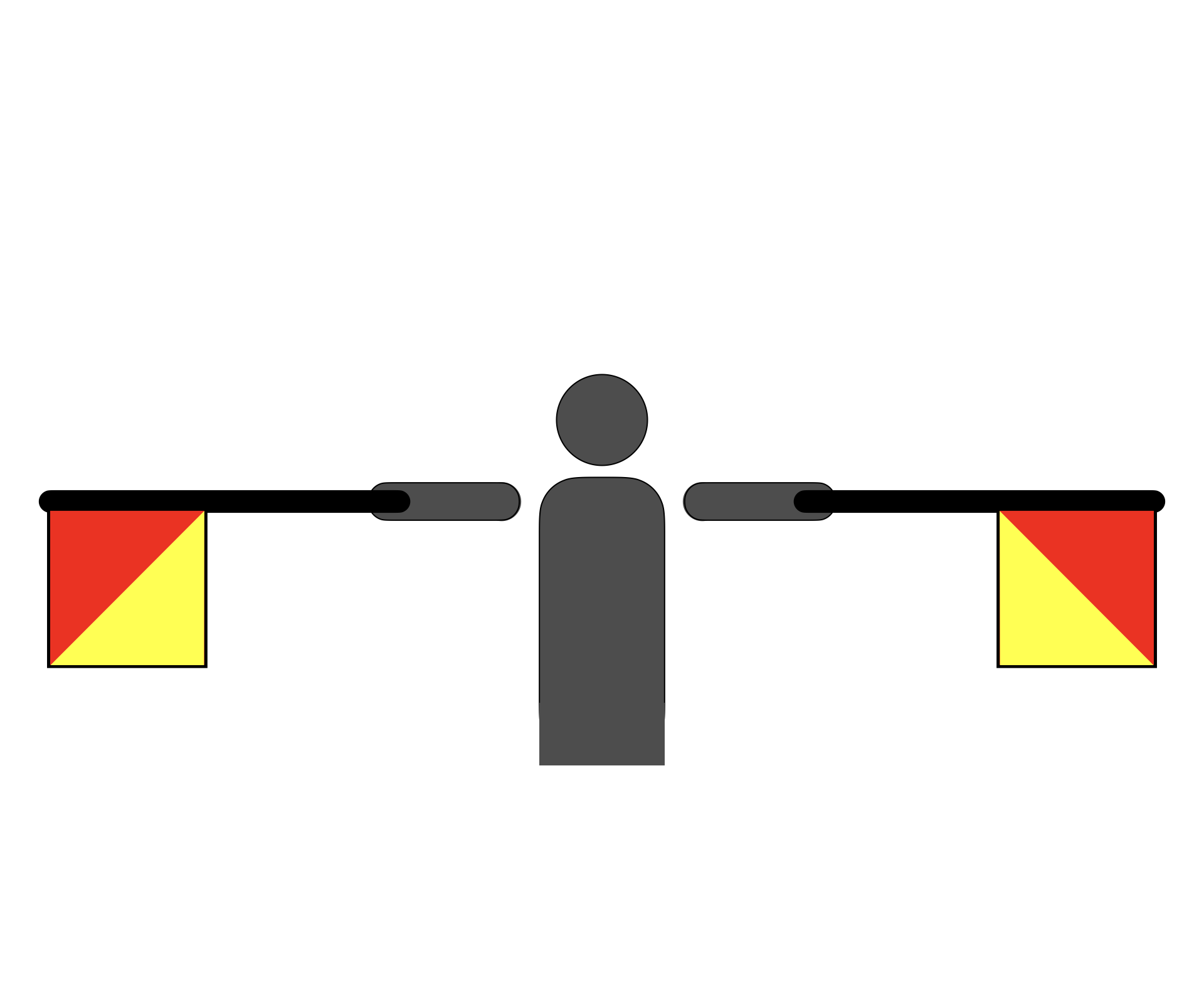 Letter R (Flag Semaphore) - Nautical Know How