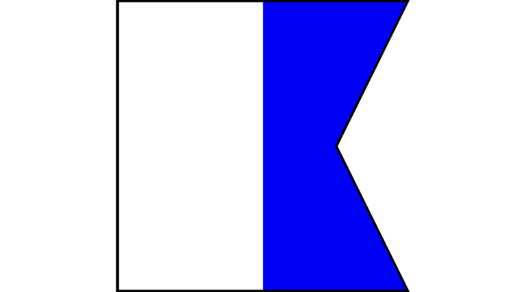 Code Flag Alpha (A) - Nautical Know How