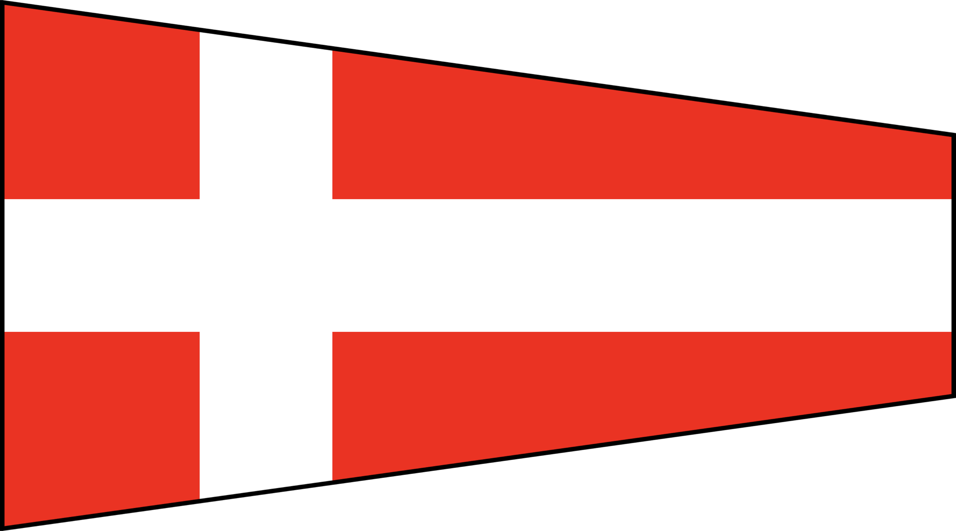 Numeral 4 (Flag Pennant) - Nautical Know How