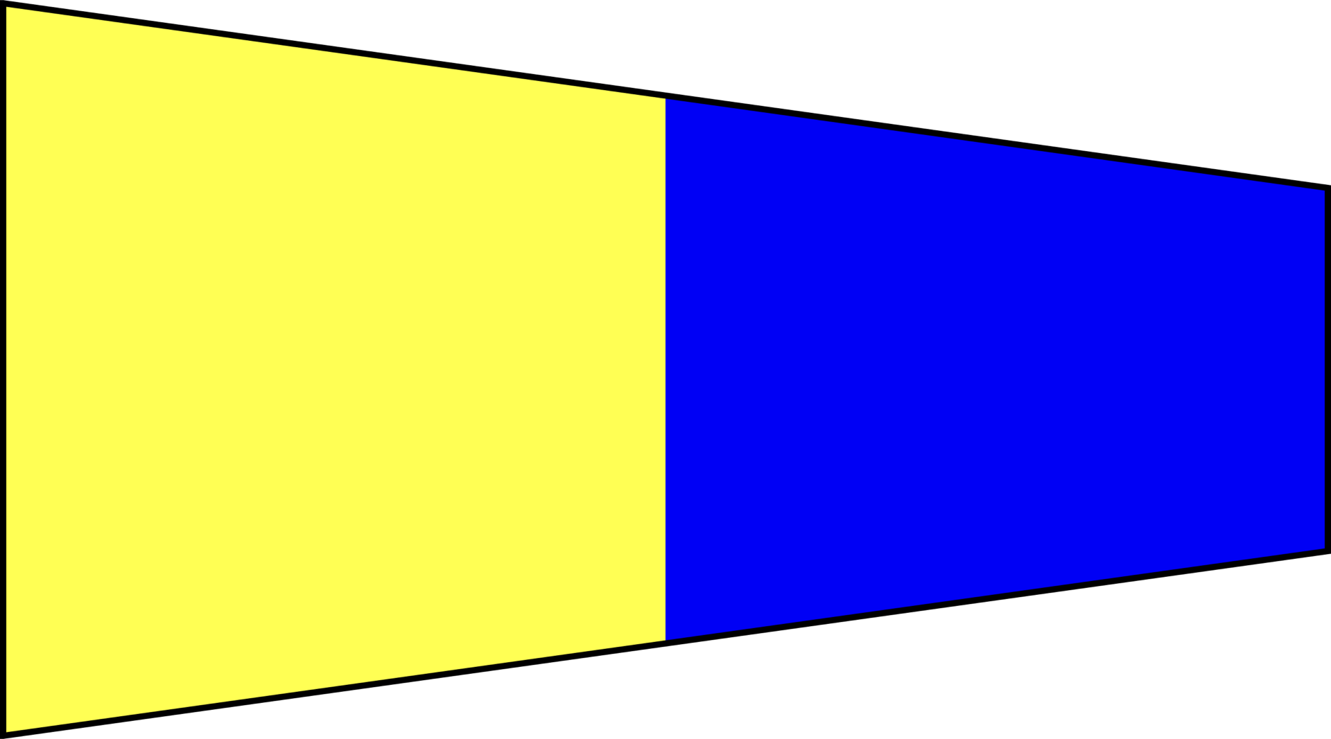 Numeral 5 (Flag Pennant) - Nautical Know How