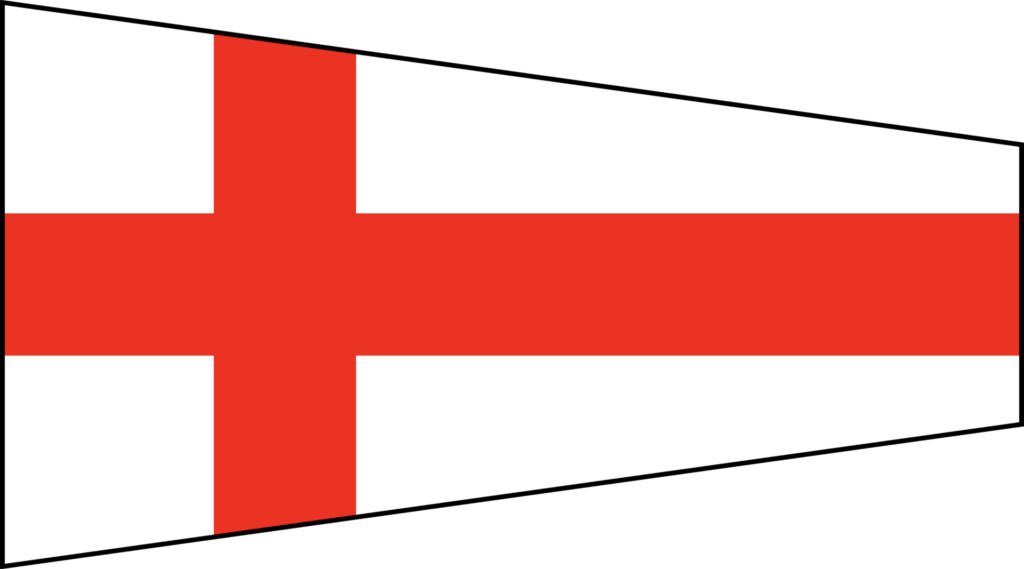 Numeral 8 (Flag Pennant) - Nautical Know How