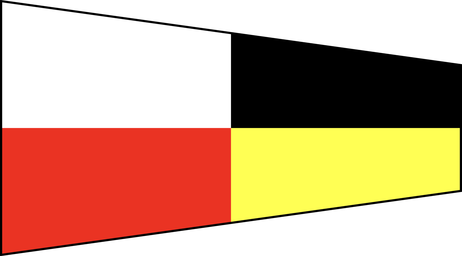 Numeral 9 (Flag Pennant) - Nautical Know How